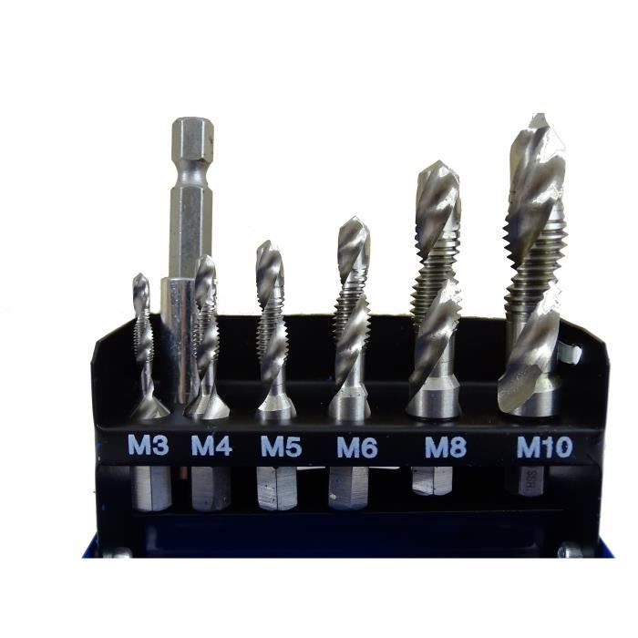 Coffret de forets taraud HSS - Achat / Vente foret - meche Coffret de forets taraud HS - Cdiscount