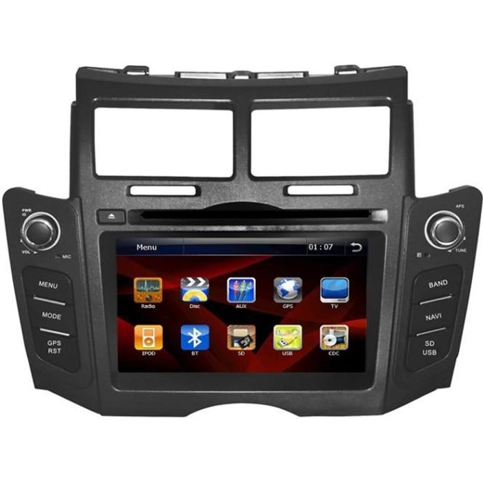 AUTORADIO GPS COMPATIBLE TOYOTA YARIS - Achat / Vente autoradio ...