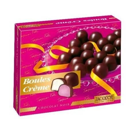 Confiserie de Noël: Jacquot Boules de crème au chocolat noir, 1 Kg ...