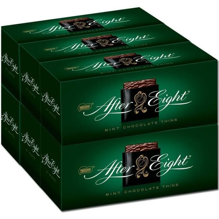 Nestlé After Eight, chocolat à la menthe, 6 pièces - Achat / Vente ...