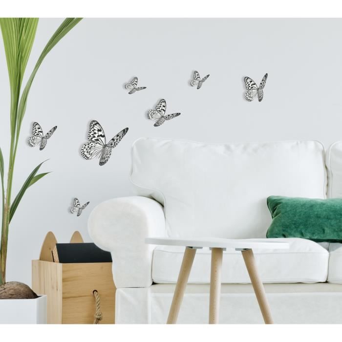 Stickers noir et blanc - Achat / Vente Stickers noir et blanc pas cher ...