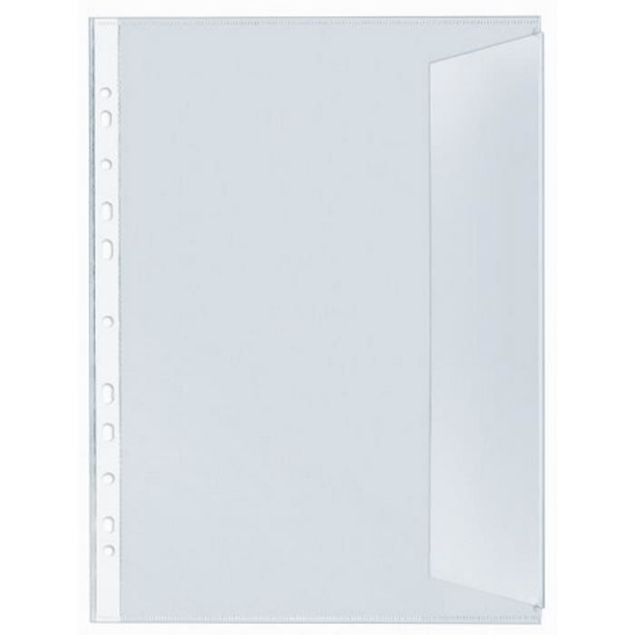 Pochette protège-documents avec rabat A4 Transp… - Achat / Vente ...