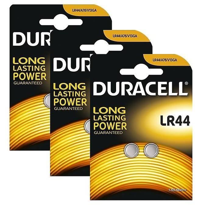 6 Piles bouton LR44 DURACELL V13GA AG13 L1154 A76 - Achat / Vente piles ...
