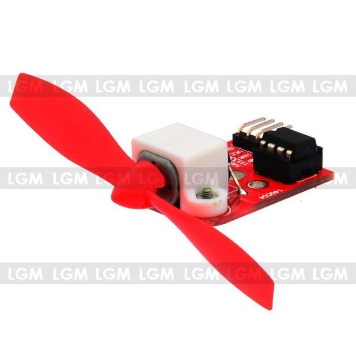 Ventilateur Moteur Module Hélice Anti-Incendie pour Robot Arduino L9110 ...