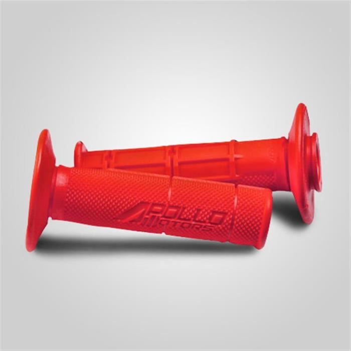 Poignee moto rouge - Achat / Vente pas cher