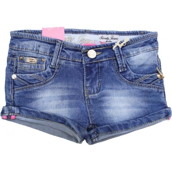 Short jean enfant - Achat / Vente Short jean enfant pas cher - Cdiscount