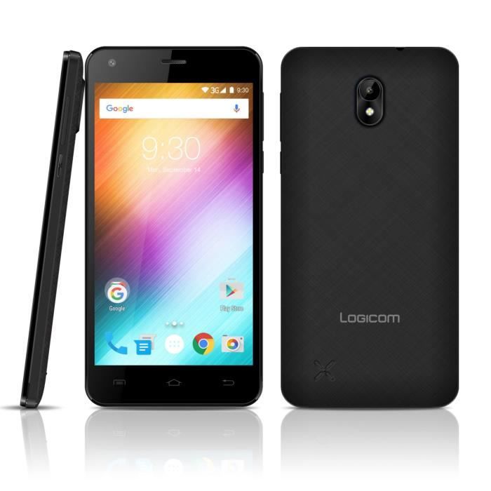 Logicom L-Ement 505 Noir - Achat smartphone pas cher, avis et meilleur ...
