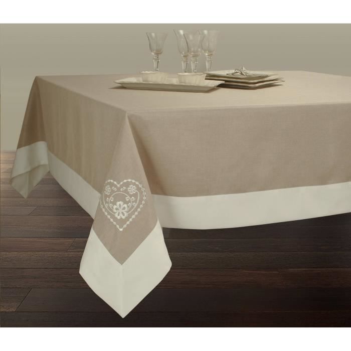 Nappe brodee - Achat / Vente Nappe brodee pas cher - Cdiscount