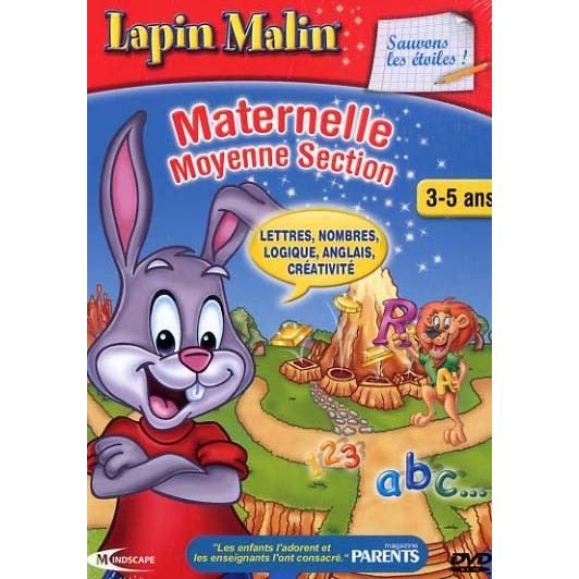 LAPIN MALIN - Achat / Vente jeu pc LAPIN MALIN - MATERNELLE MOY ...