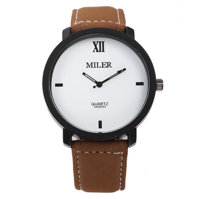 montre simple pour homme