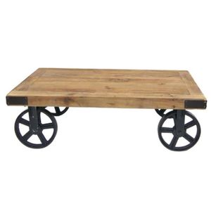 Roue Industrielle Pour Table Basse