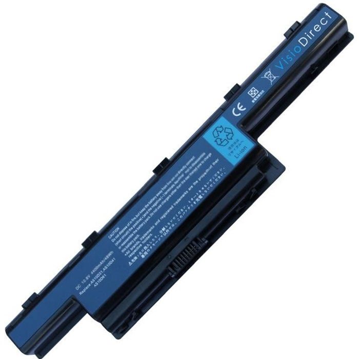 Batterie ACER Aspire E1-531 10.8V 4400mAh - Prix pas cher - Cdiscount