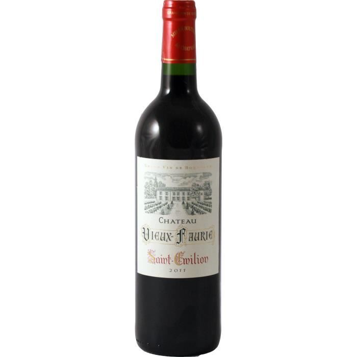 Vin rouge Saint Emilion 13° Château Vieux Faurie 75cl - Achat / Vente ...