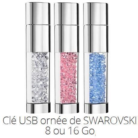 CLE USB SWAROVSKI 8 GB - Achat / Vente clé usb CLE USB SWAROVSKI 8 GB ...