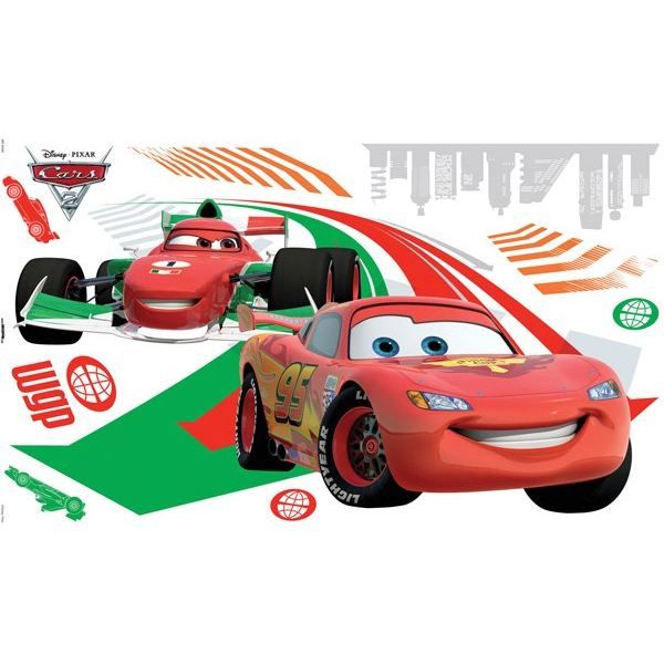 STICKERS Cars 2 (50 cm de largeur) - Achat / Vente stickers - Cdiscount
