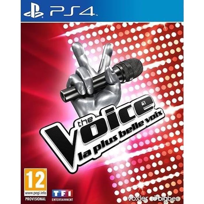 The Voice Jeu PS4 - Achat / Vente jeu ps4 The Voice Jeu PS4 - Cdiscount