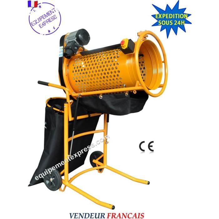TAMIS ROTATIF CRIBLEUSE ELECTRIQUE Compost Jardin - Achat / Vente tamis ...