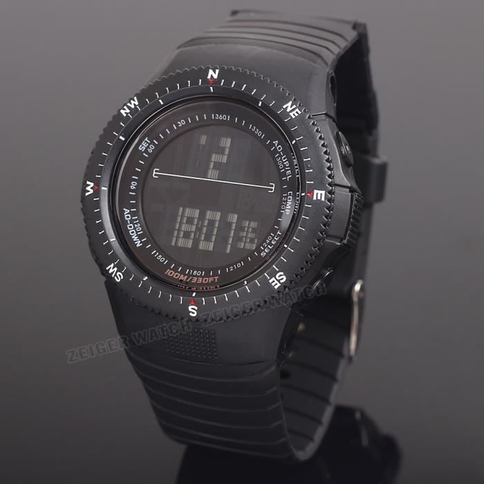 montre homme digitale tendance