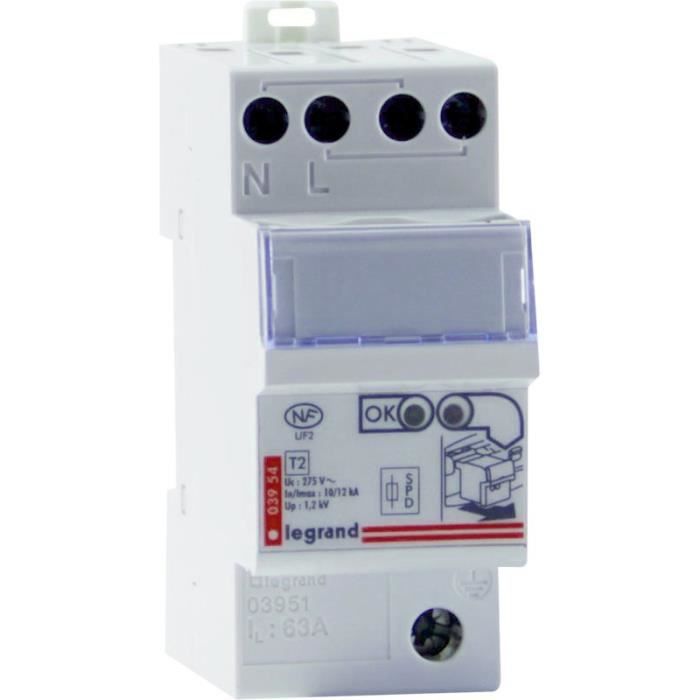 Parafoudre Legrand Pour installation électrique Bipolaire peignable, 2 ...