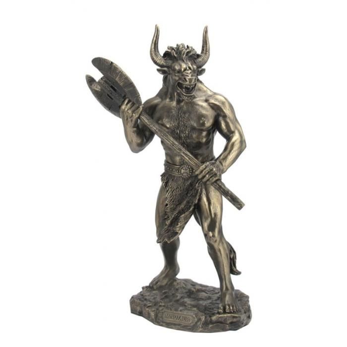 MINOTAURE LABYRINTHE BRONZE STATUE SCULPTURE - Achat / Vente statue ...