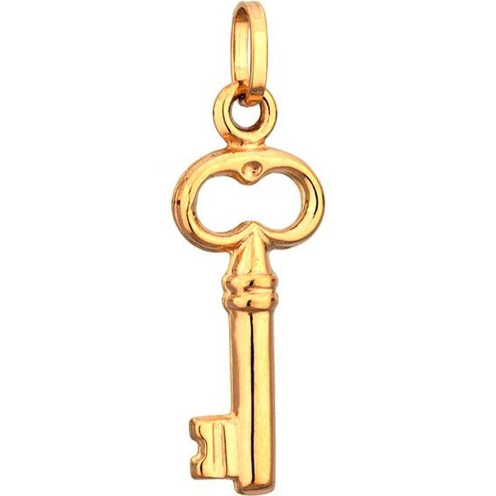 Pendentif Clef Or 18K jaune Orleo REF4485 - Achat / Vente pendentif ...