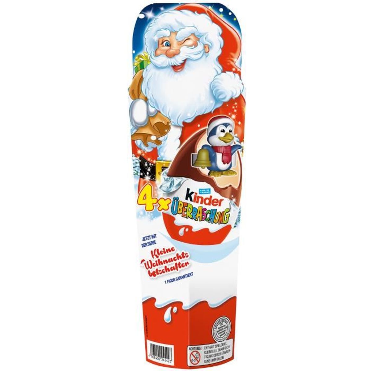 NOEL: Kinder surprise, 4 pièces de noel, chocolat, 80g - Achat / Vente ...