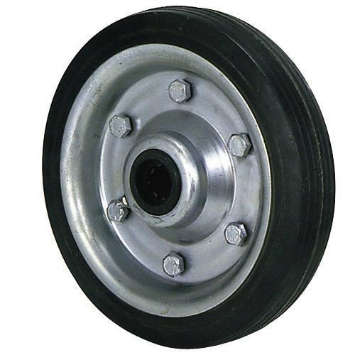 Roue industrielle caoutchouc noir sans axe 150 mm - Achat / Vente roue ...