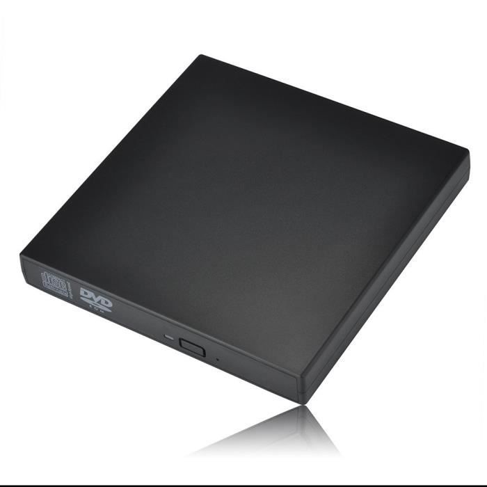 CABLING® Lecteur CD DVD externe USB 2.0 avec Lecteur DVD ROM + CD ROM ...