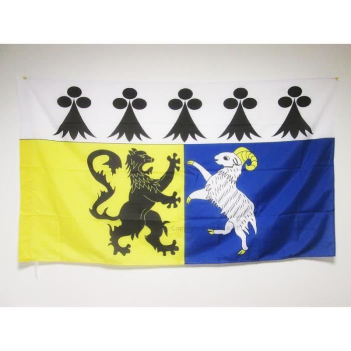 Drapeau Finistère 150x90cm - département français - Bretagne - Prix pas ...