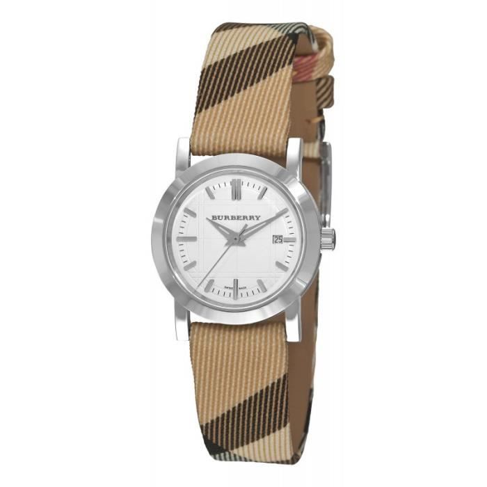 montre burberry bracelet cuir