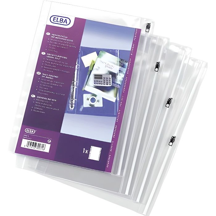 Pochettes perforees fourre tout - sachet de 10 - Achat / Vente pochette ...