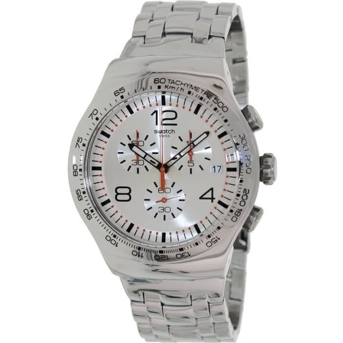 montre homme swatch chrono seaweed ycs538