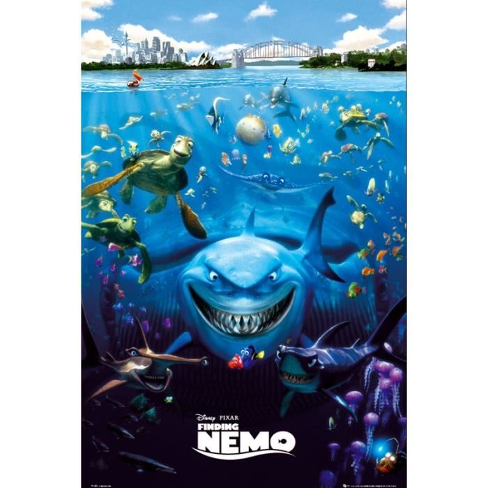 Poster Le Monde de Némo - Achat / Vente affiche - poster - Cdiscount