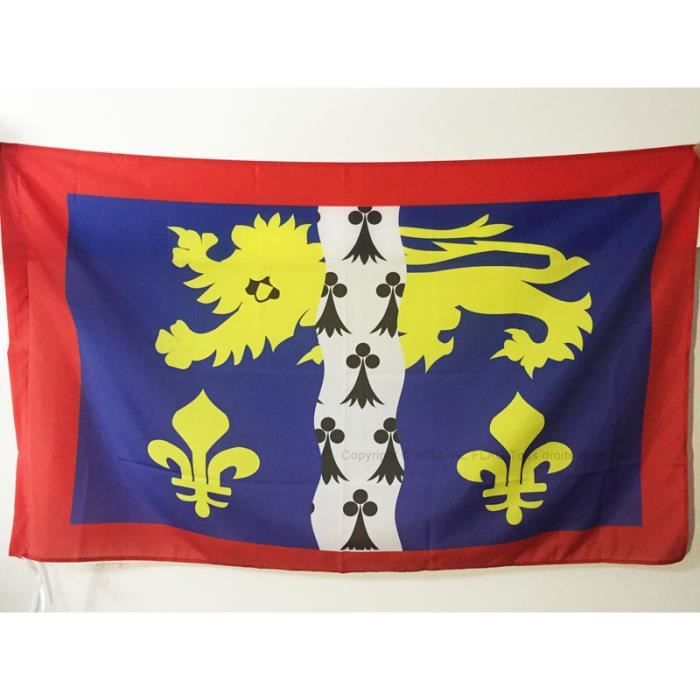 Drapeau Mayenne 150x90cm - département mayennais - Prix pas cher ...