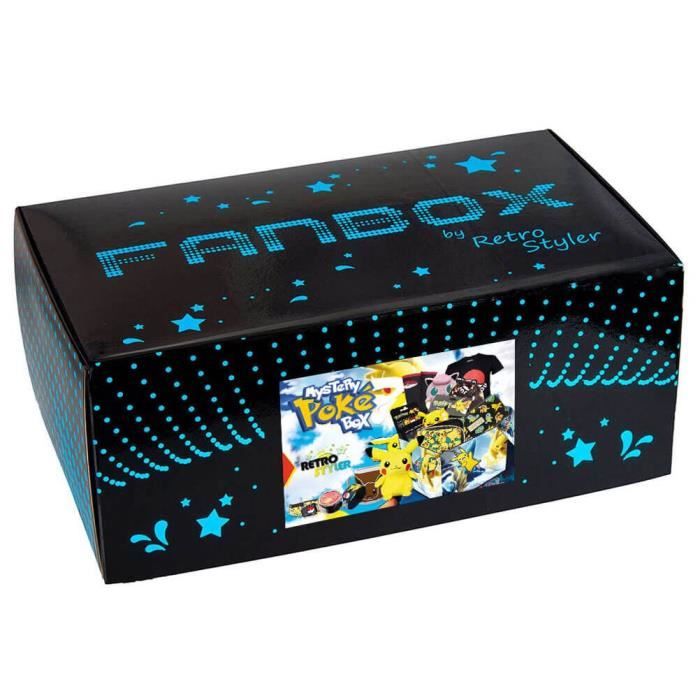 FanBox Prime - Boîte Mystère Pokémon - Marchandises Nintendo ...