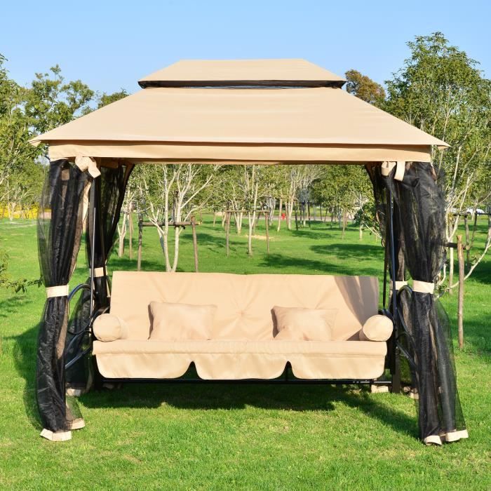 Balancelle jardin - les bons plans de Micromonde