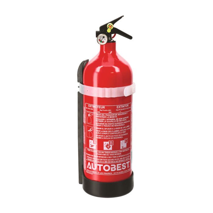 Extincteur poudre abc 2kg - Achat / Vente pas cher