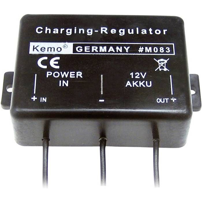 Régulateur de charge pour batteries 12V/DC Kemo… - Achat / Vente kit ...