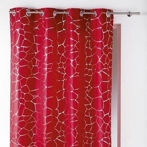 Rideaux rouge et blanc - Achat / Vente Rideaux rouge et blanc pas cher ...