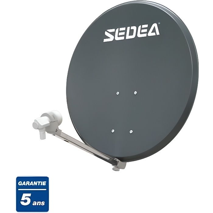 SEDEA Antenne Parabole satellite 85 + tête LNB - parabole, avis et prix ...