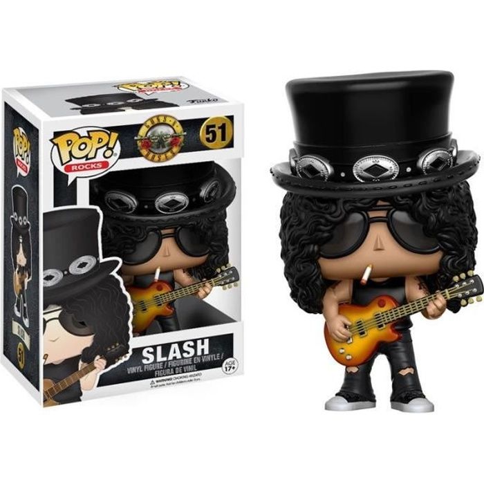 Figurine Funko Pop! Guns'N Roses : Slash - Achat / Vente figurine ...