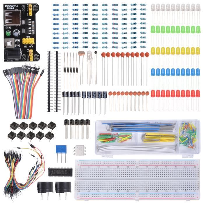 XCSOURCE Kit d'apprentissage de Composant Électronique pour Arduino ...