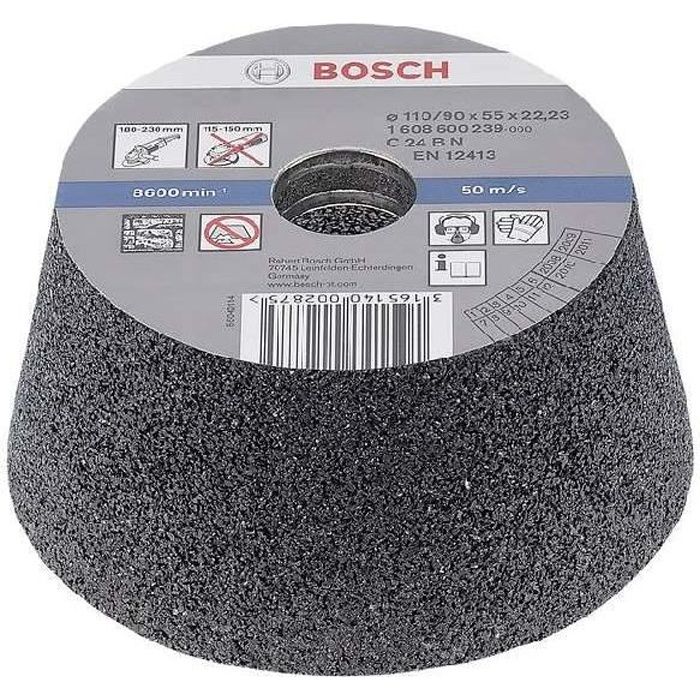 BOSCH Meule Cylindrique pierre / béton - Achat / Vente meuleuse BOSCH ...