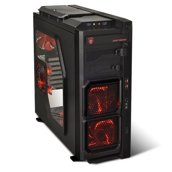 Advance boîtier PC Gamer Darktrooper - Prix pas cher - Cdiscount