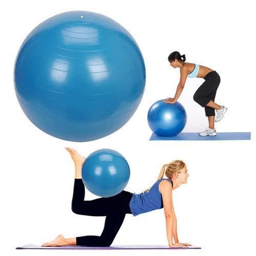 75CM Ballon d'exercice GYM Yoga Fitness Bleu - Prix pas cher - Cdiscount