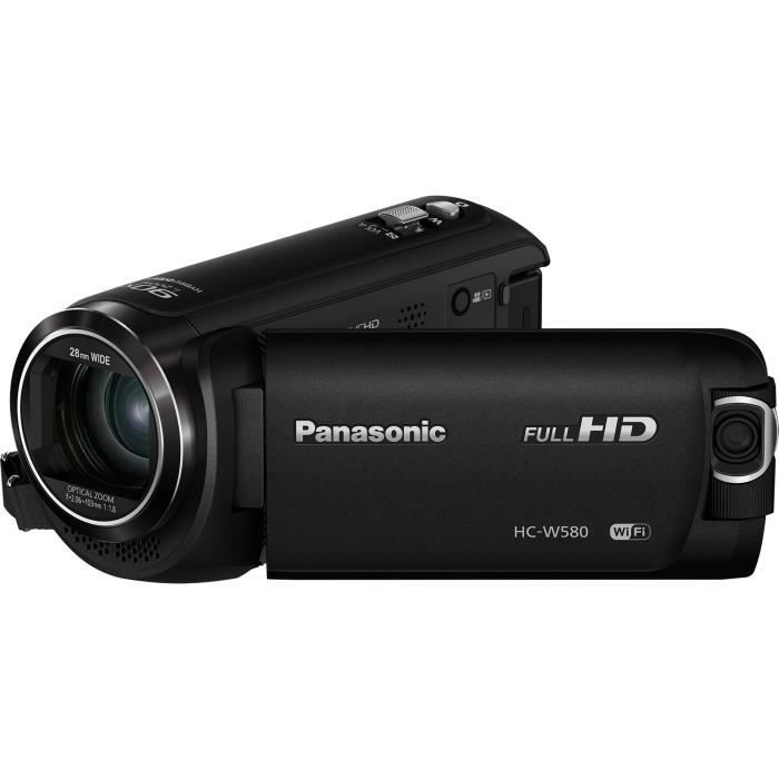 PANASONIC HC-W580 Caméscope numérique Full HD avec double caméra ...