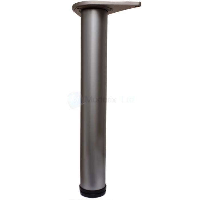 Pied de table réglable 1100 mm Finition Aluminium - Achat / Vente pied ...