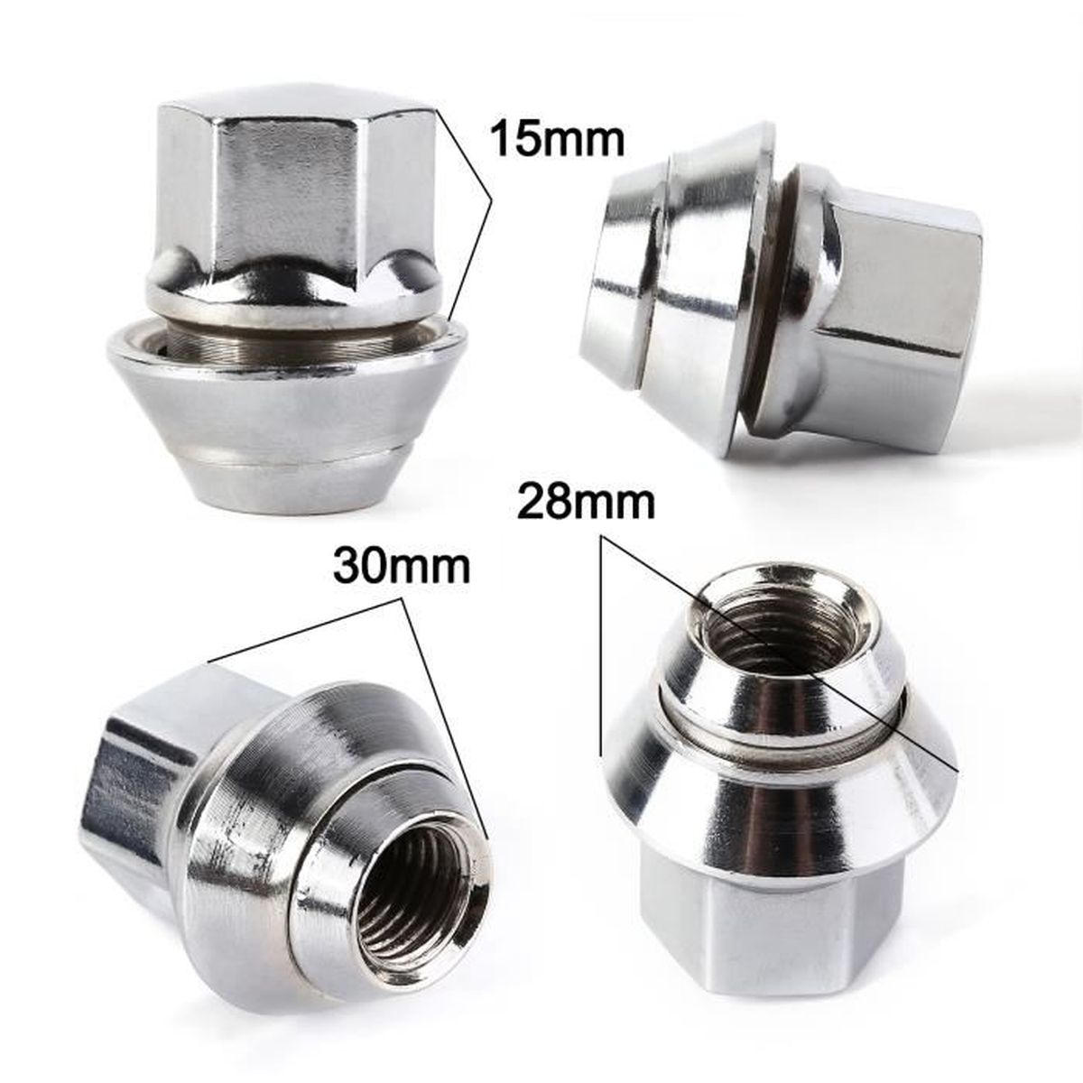 Ecrou de roue ford - Achat / Vente pas cher