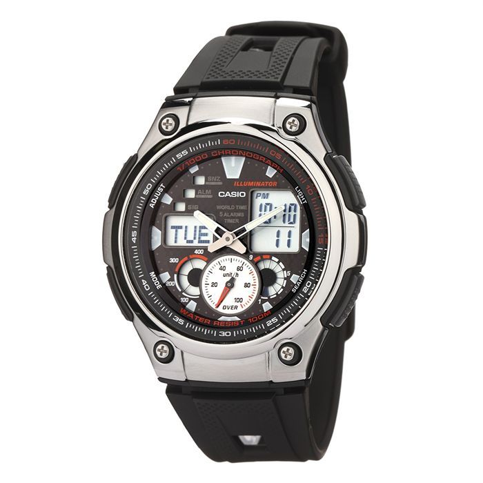 CASIO Montre Multifonction Homme Acier, - Achat/vente montre - Cdiscount