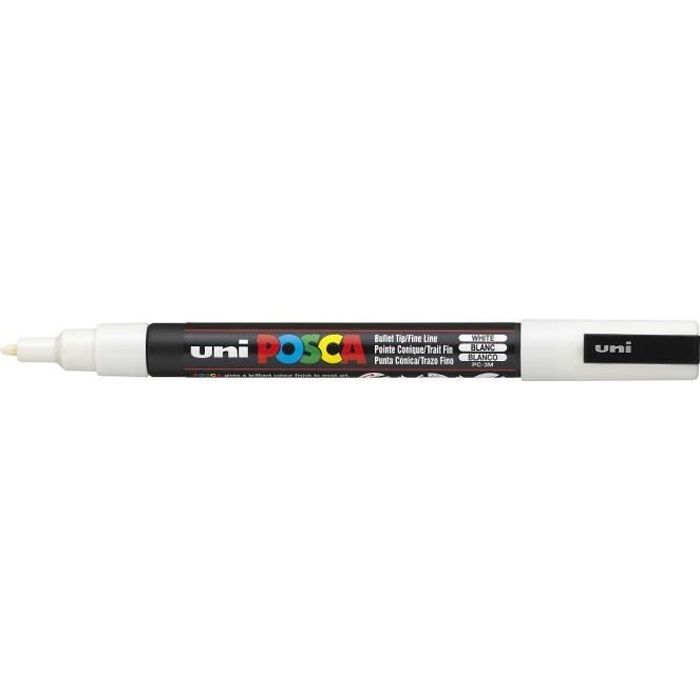 Posca blanc - Achat / Vente Posca blanc pas cher - Cdiscount